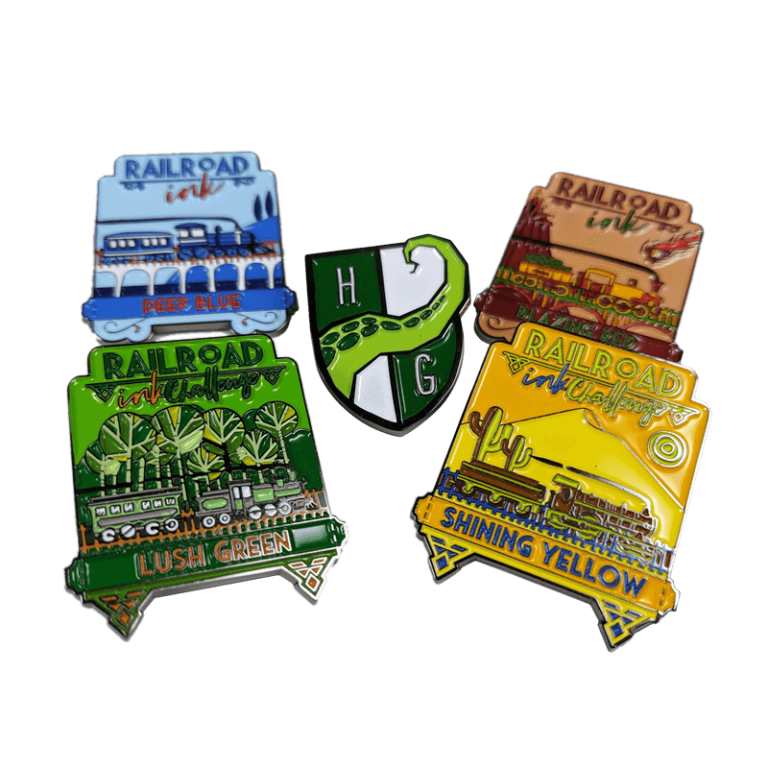 Railroad Ink – Enamel Pins Pack – Horrible Guild