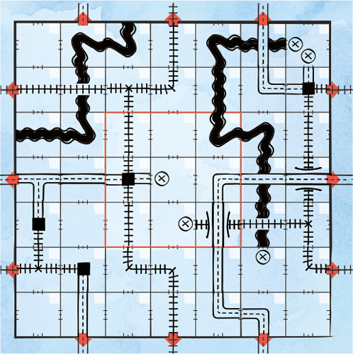 Railroad Ink: Deep Blue Edition – Horrible Guild