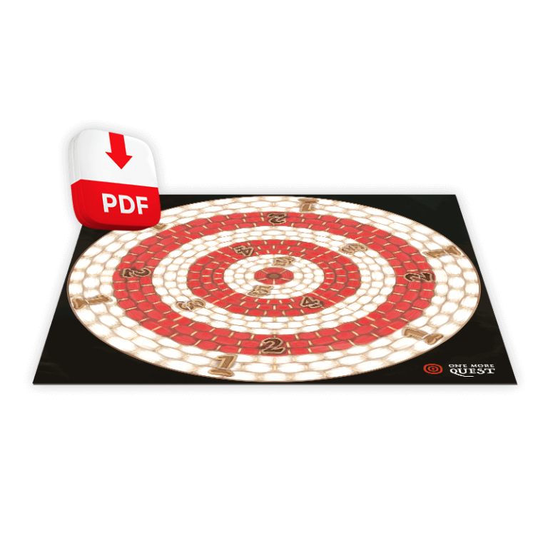 One More Quest – Printable Target Board [digital] – Horrible Guild