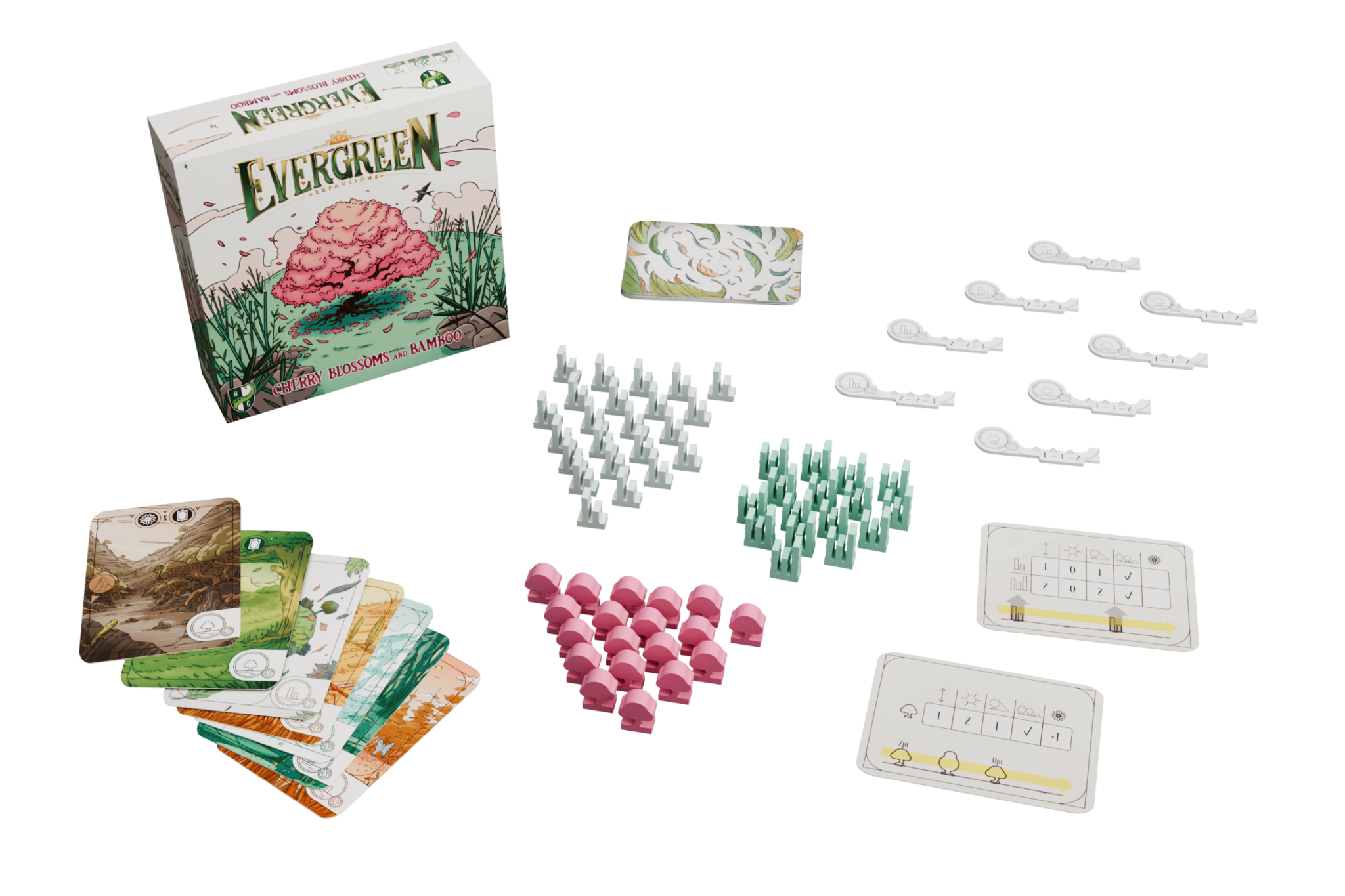 Evergreen – Cherry Blossoms and Bamboo – Horrible Guild
